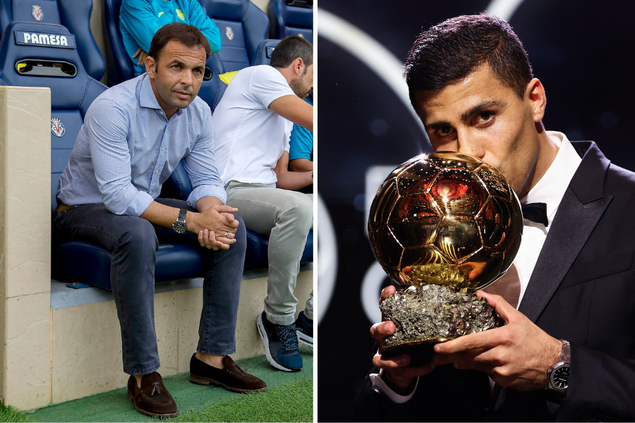 La historia de Calleja con Rodri: De impulsarle en el Villarreal a ganar el Balón de Oro ...